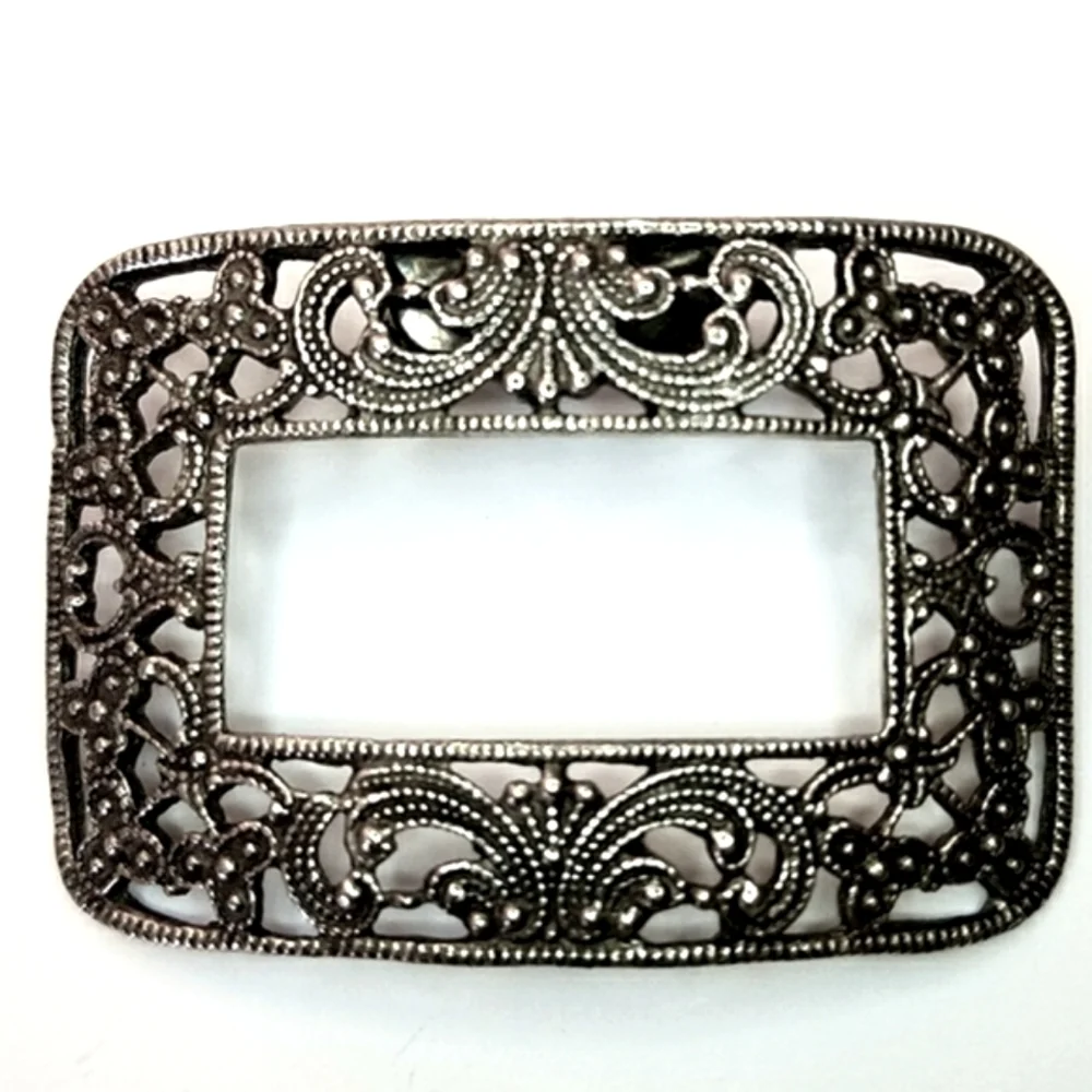 Musi | Accessories | Musi Shoe Clips Buckles Silver Filigree | Poshmark